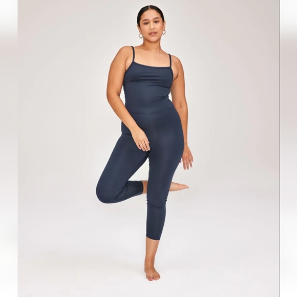 girlfriend collective | Pants & Jumpsuits | Midnight Cami Unitard ...